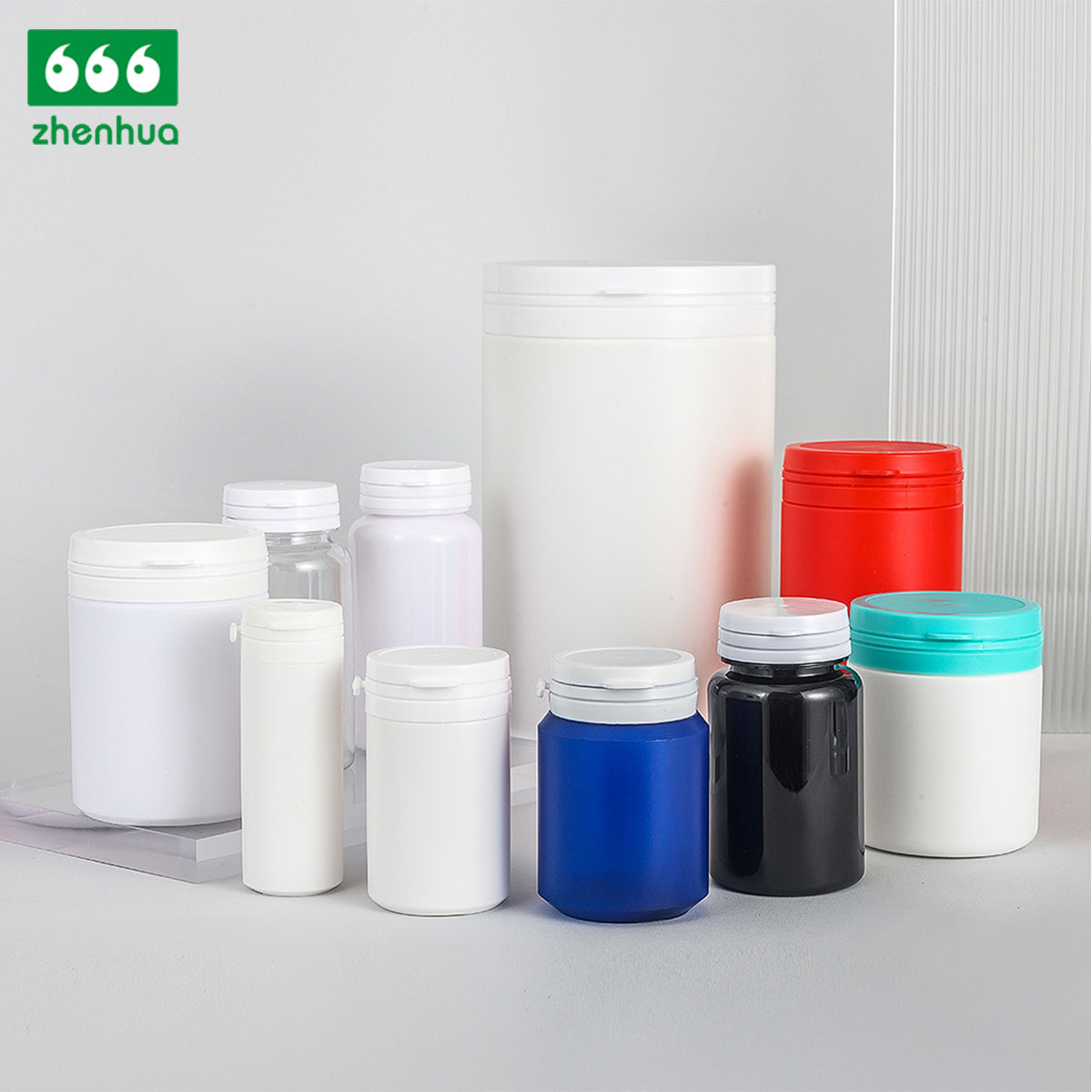 China Plastic Medicine Container With Easy Tearing Off Cap Supplier